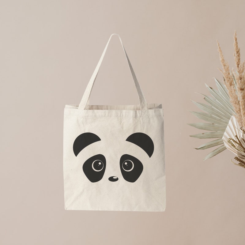 Panda Tote Bag - Etsy