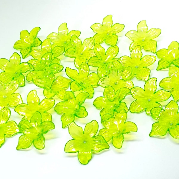 Acrylic Flowers - Etsy