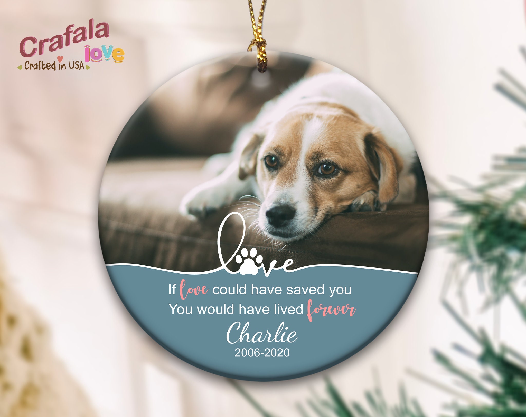 Pet Memory Ornaments, Dog Memory, Cat Memory Ceramic Ornament or ...