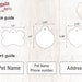 Personalized Pet Tag, Pet ID Tag, Custom Pet Tag, Custom Print Tag ...