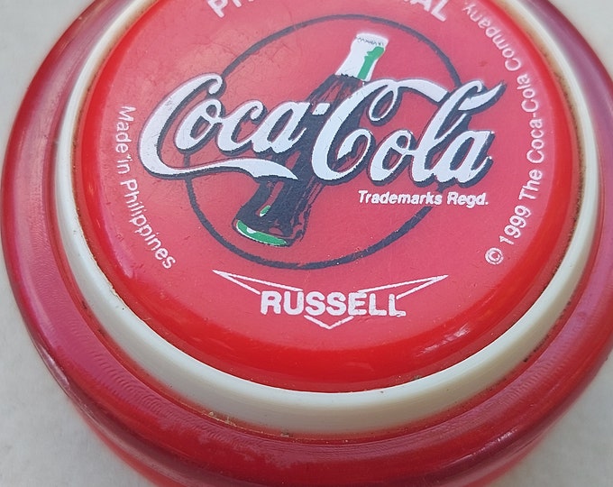 Coca-cola Yo-yo SUPER Russell Red Coke Spinner Toy 1999 Philippines ...