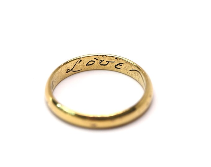 18th Century Posey Ring i Am in Love - Etsy