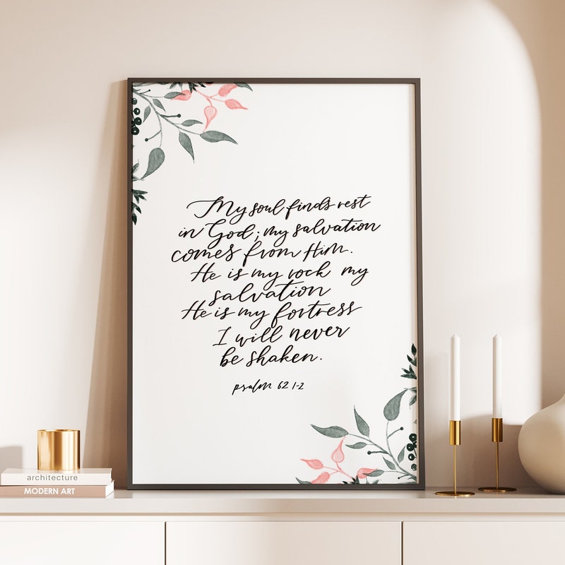 Psalm 62 - Etsy