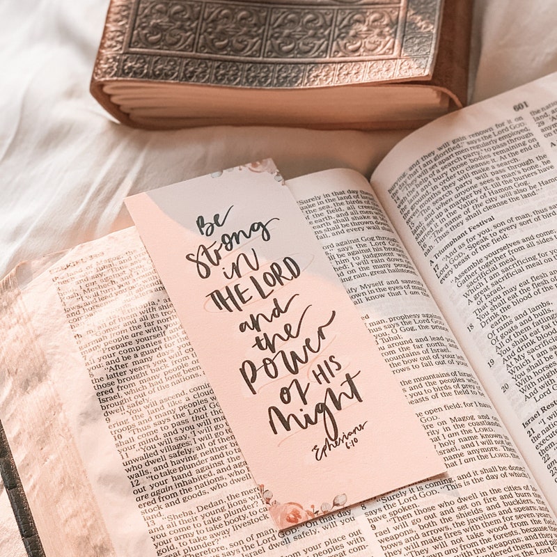 Hand Lettered Bible - Etsy