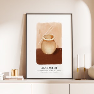 Alabaster Print, Bible Verse Scripture, Christian Art Print, Christian ...