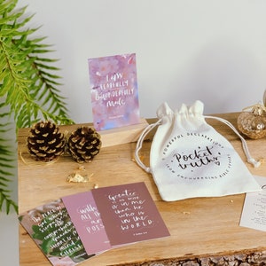 Scripture Affirmation Cards Pocket Truths 15 Scripture Based - Etsy UK