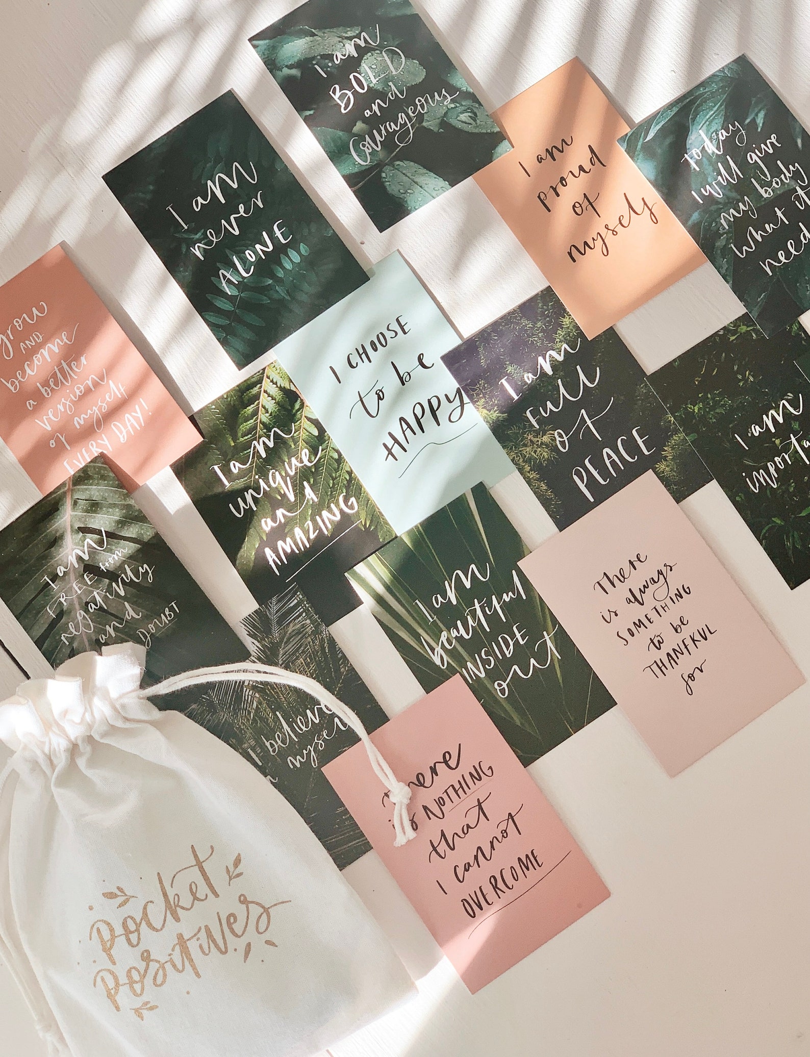 Pocket Positives, Affirmation Cards, Stocking Fillers for Women ...