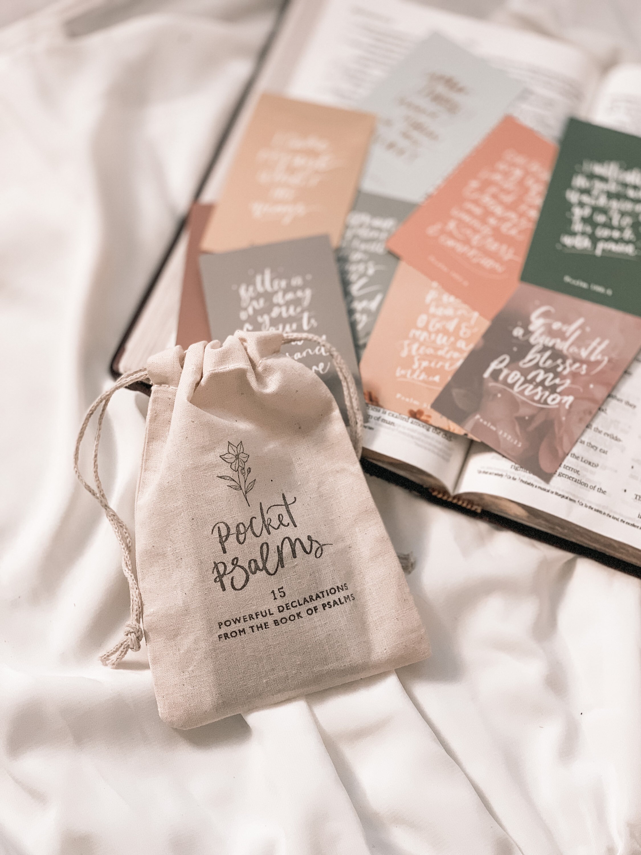 Psalms Scripture Affirmation Cards Pocket Psalms Stocking - Etsy