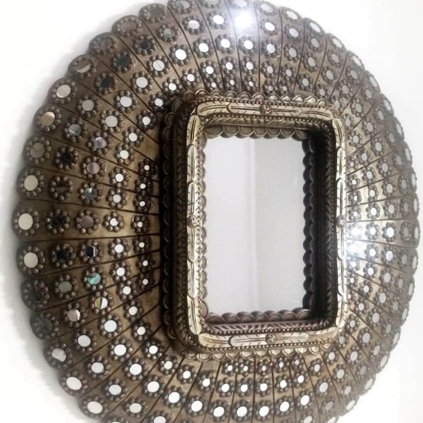 Indian Wall Mirror - Etsy