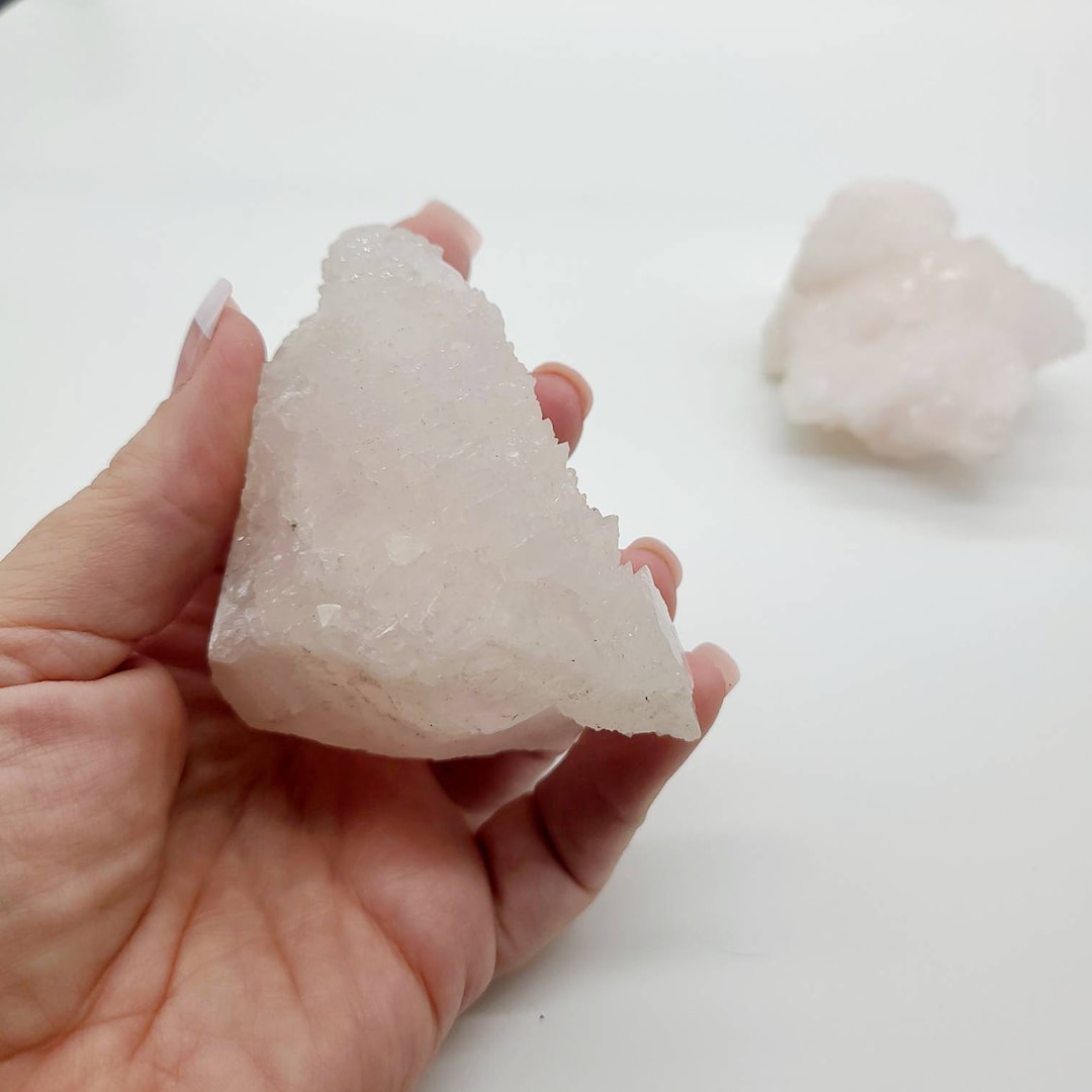 Pink Calcite Raw Crystal Specimen UV Light Sensitive Pink - Etsy