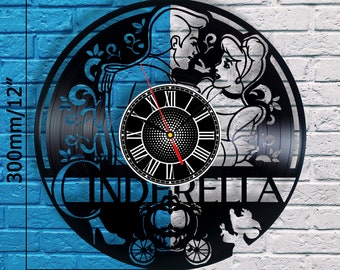 Cinderella clock | Etsy