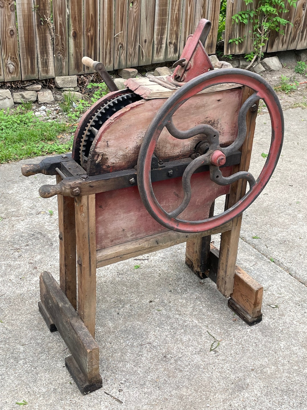 Antique 1800’s Field Corn Shredder Walnut Hull Separator Sheller by ...