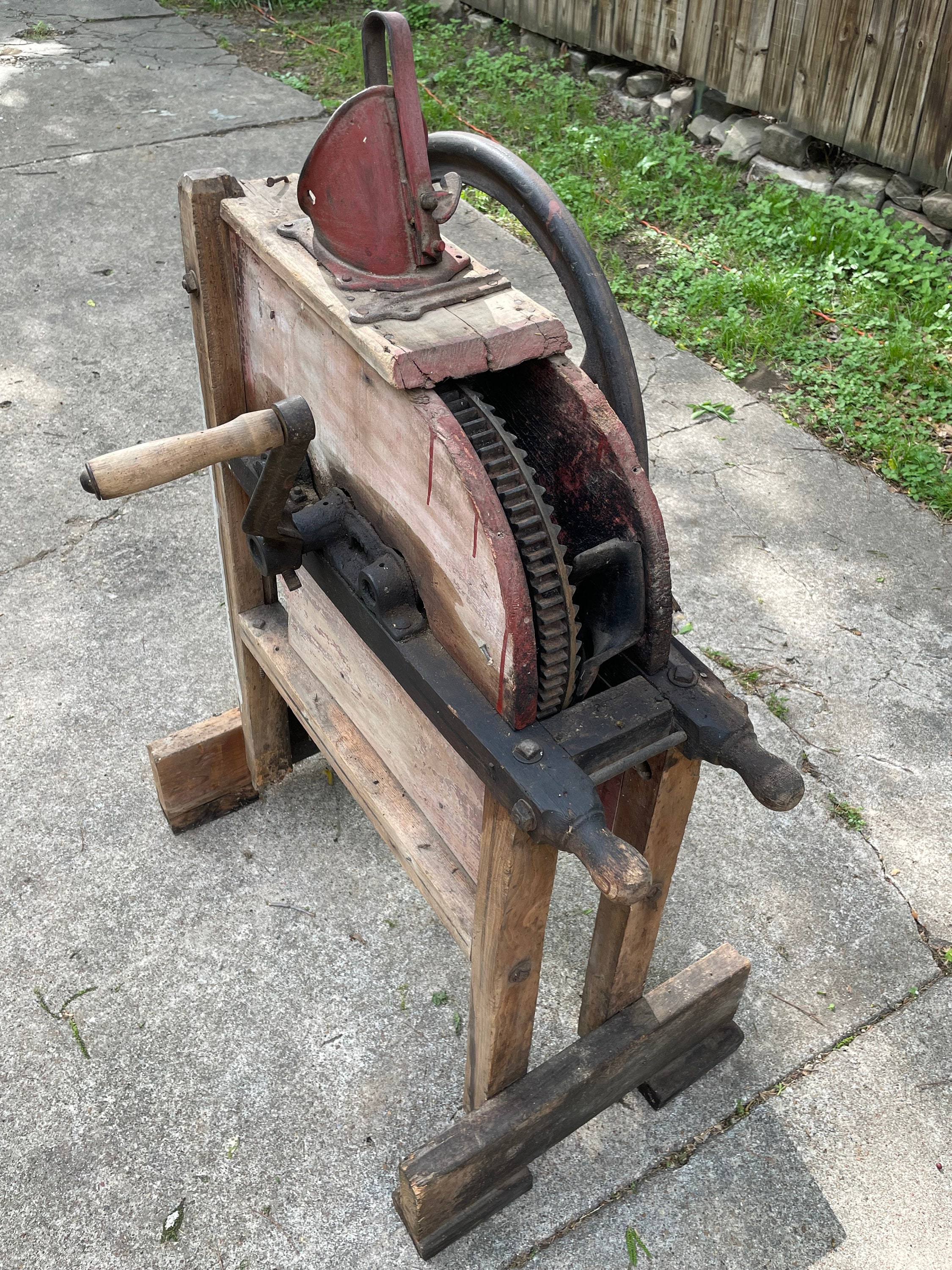 Antique 1800’s Field Corn Shredder Walnut Hull Separator Sheller by ...