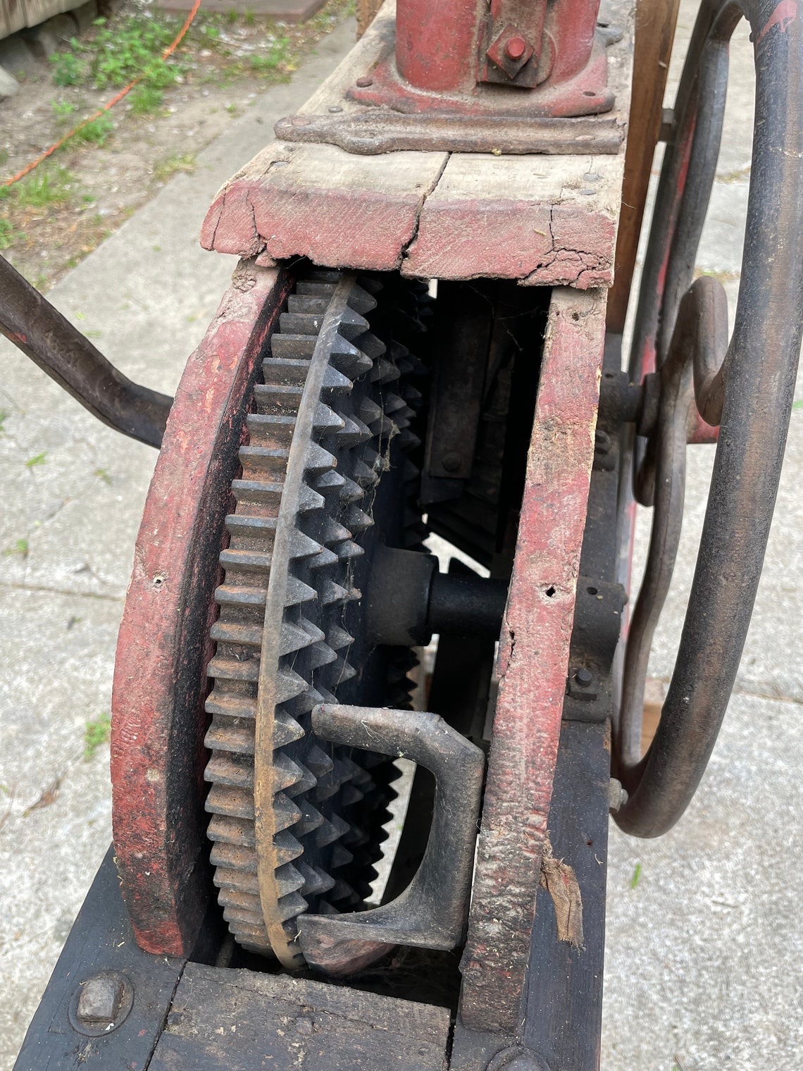 Antique 1800’s Field Corn Shredder Walnut Hull Separator Sheller by ...