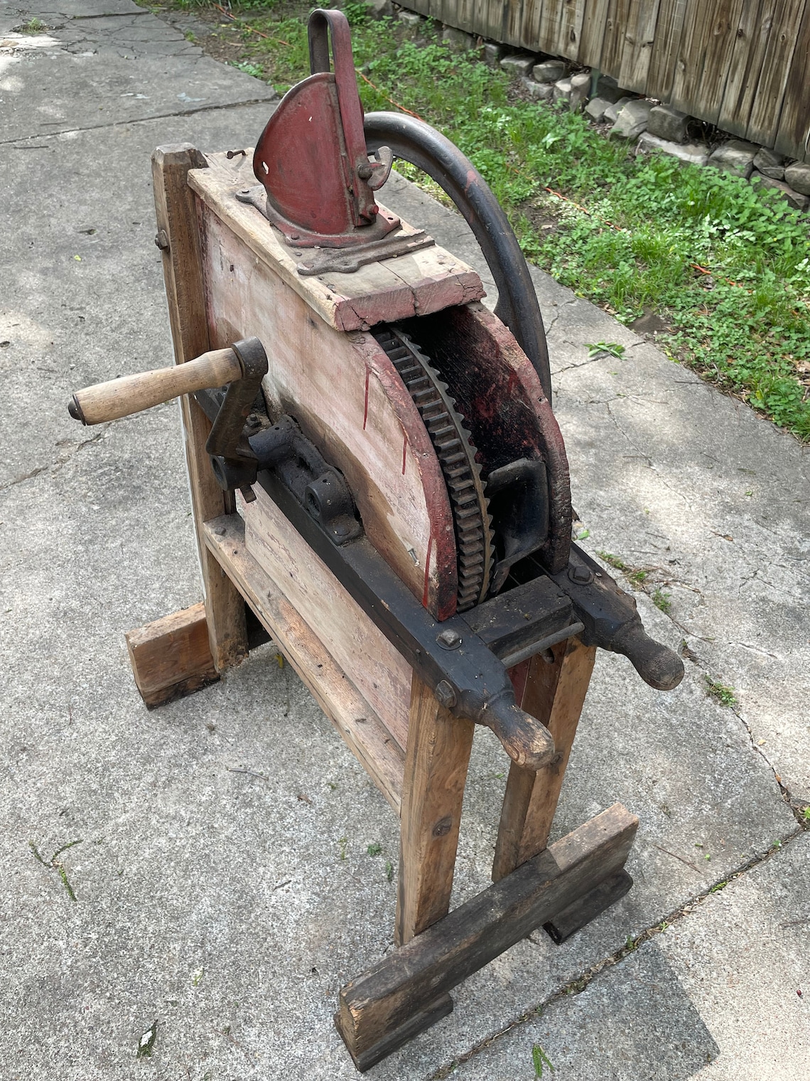 Antique 1800’s Field Corn Shredder Walnut Hull Separator Sheller by ...
