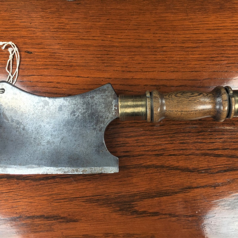 Antique Meat Cleaver - Etsy