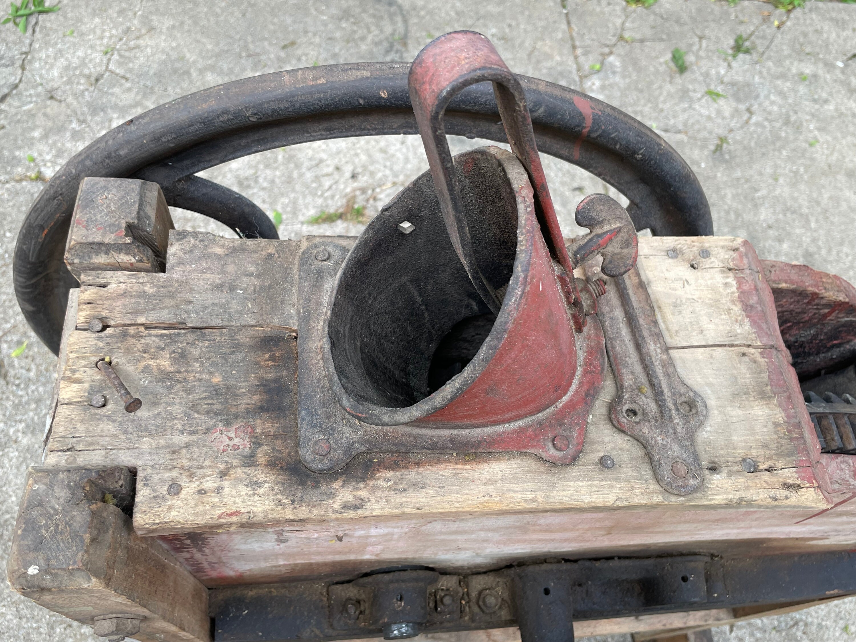 Antique 1800’s Field Corn Shredder Walnut Hull Separator Sheller by ...