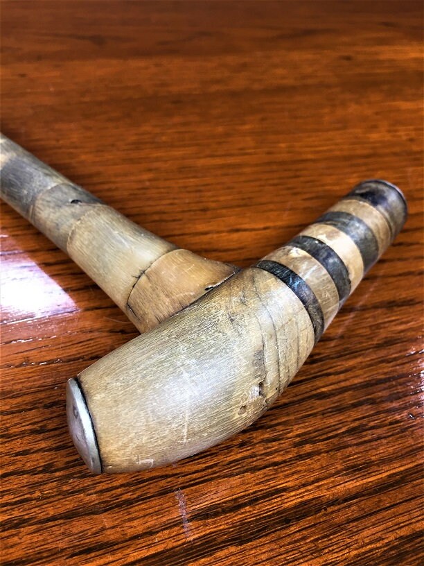 Antique Bone Walking Cane - Etsy