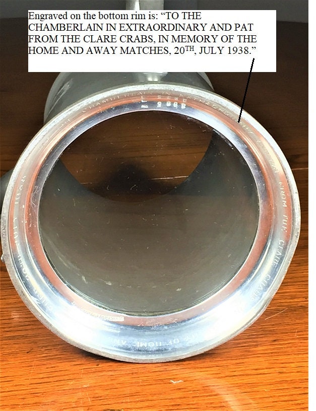 Classic Glass Bottom Pewter Tankard - Etsy