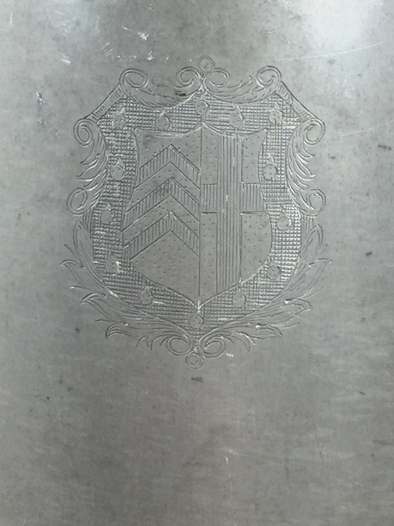 Classic Glass Bottom Pewter Tankard - Etsy