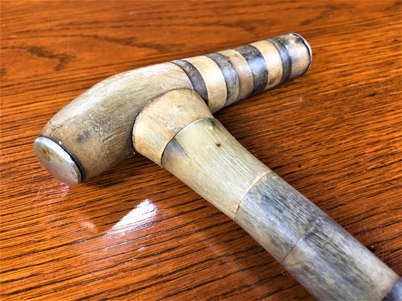 Antique Bone Walking Cane - Etsy