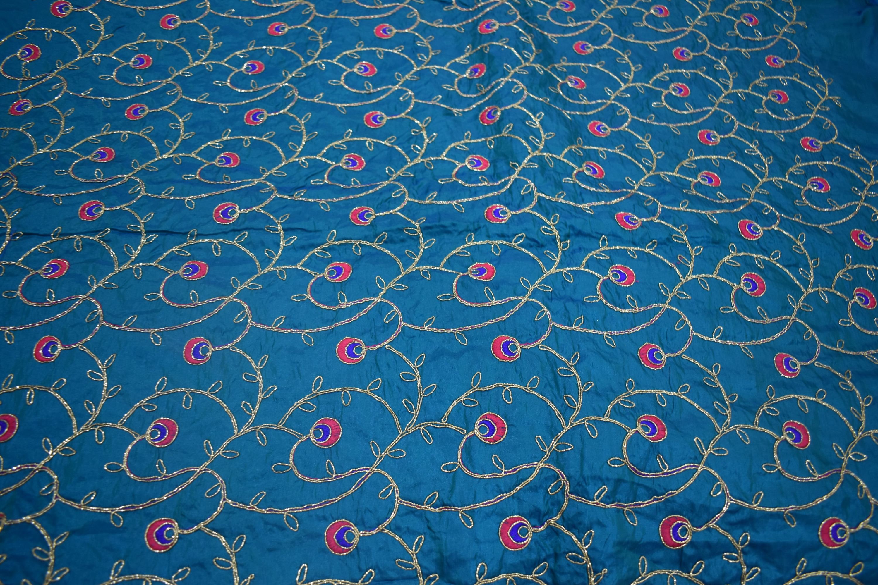 Embroidered Silk By The Yard at Jayson Cranford blog