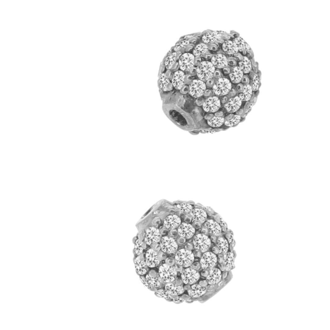 Pave Diamond Bead, Diamond Spacer Finding, Pave Diamond Spacer Bead ...