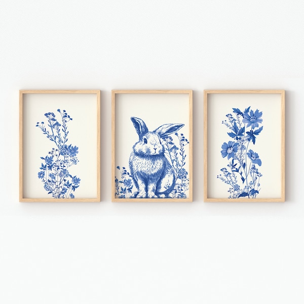 Blue Nursery Decor - Etsy