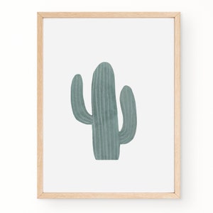 LLAMA PRINT NURSERY Decor, Printable, Set of 5 Prints, Cactus Wall Art ...