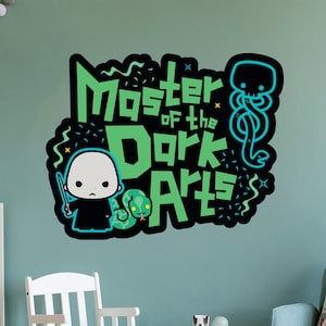 HARRY POTTER Wall Sticker Voldemort Master of the Dark Arts Charm Wall ...