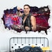 WWE Wall Sticker - Rhea Ripley Broken Wall - Etsy