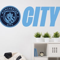 Man City Home Shirt Custom Sticker or Magnet - Etsy
