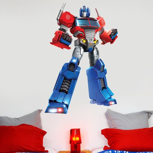 Transformers Optimus Prime Transformation Wall Sticker Decal - Etsy