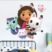 Gabby's Dollhouse Wall Sticker - Gabby and Friends Sat Down Wall Art ...