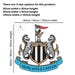 Newcastle United Football Club - Crest Wall Sticker NUFC Decal - Etsy UK