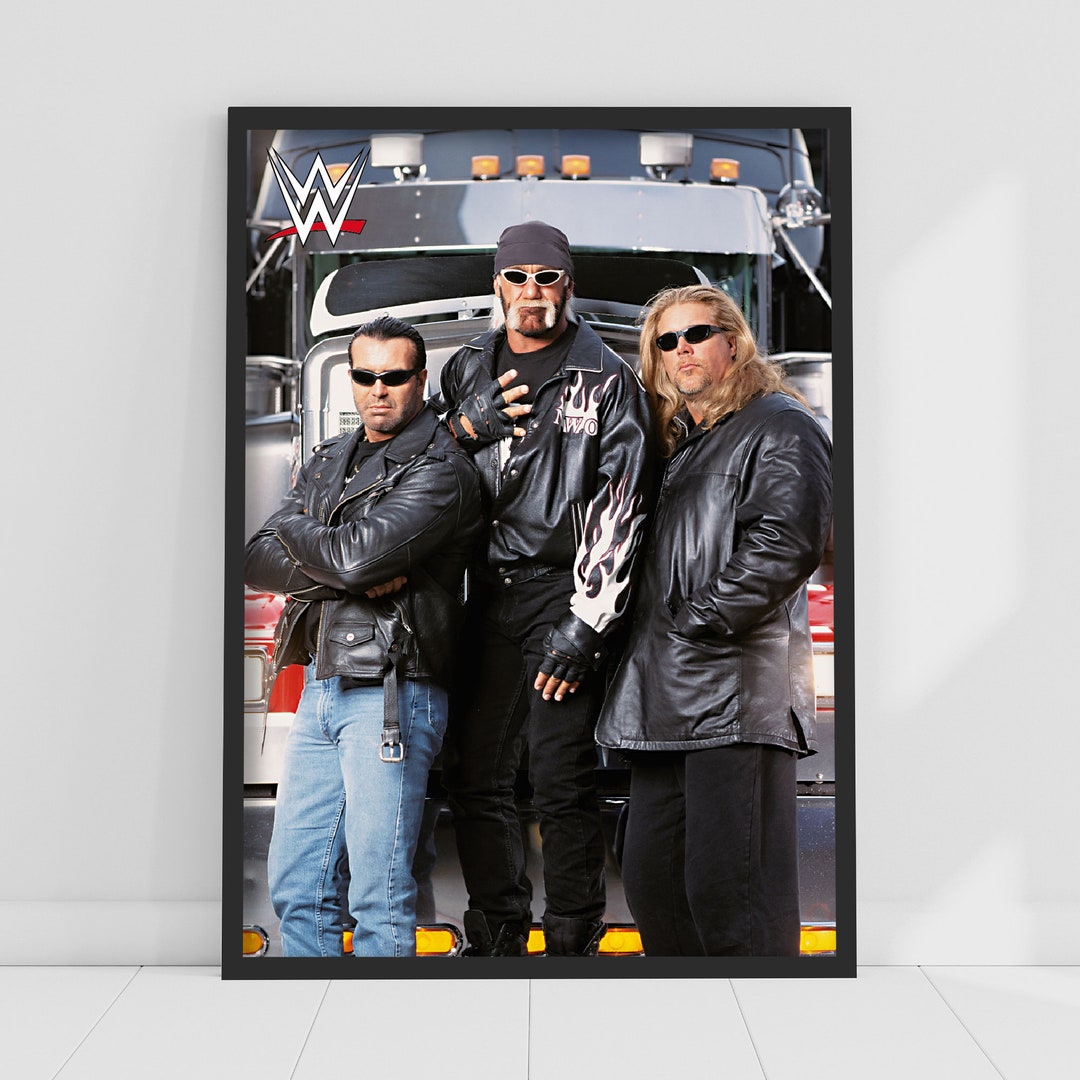 WWE Print - NWO Group Poster Wrestling Wall Art - Etsy