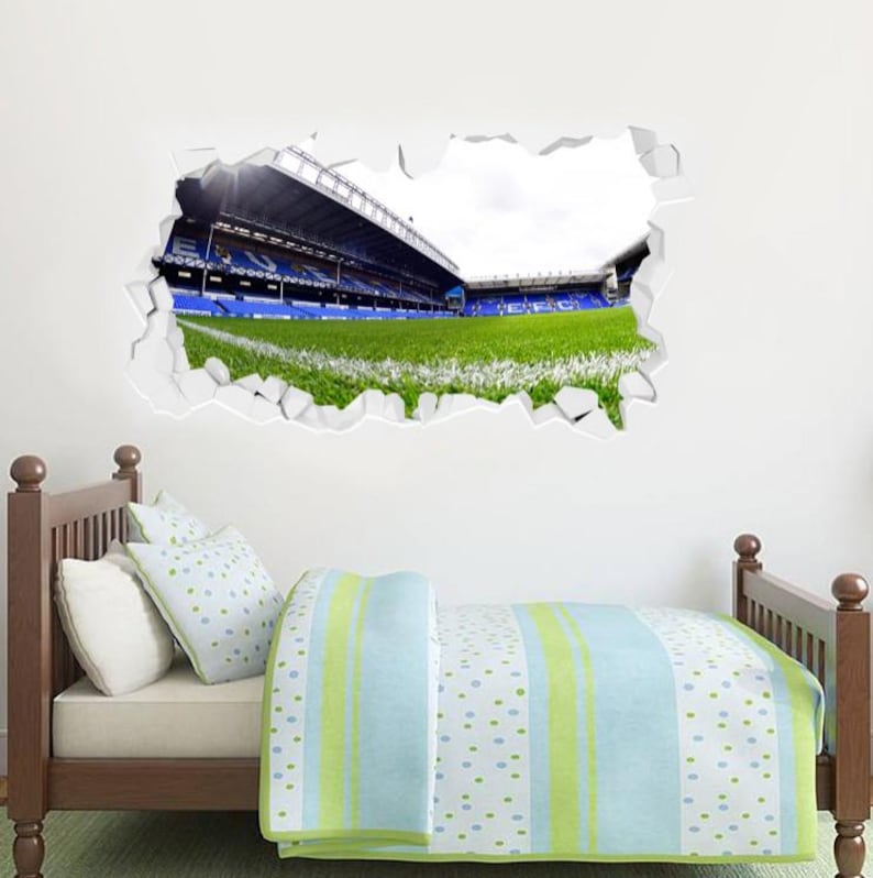 Everton Football Club - Smashed Goodison Park Stadium - Etsy UK