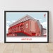 Liverpool FC Print Anfield Illustration Outside Stadium Blue - Etsy