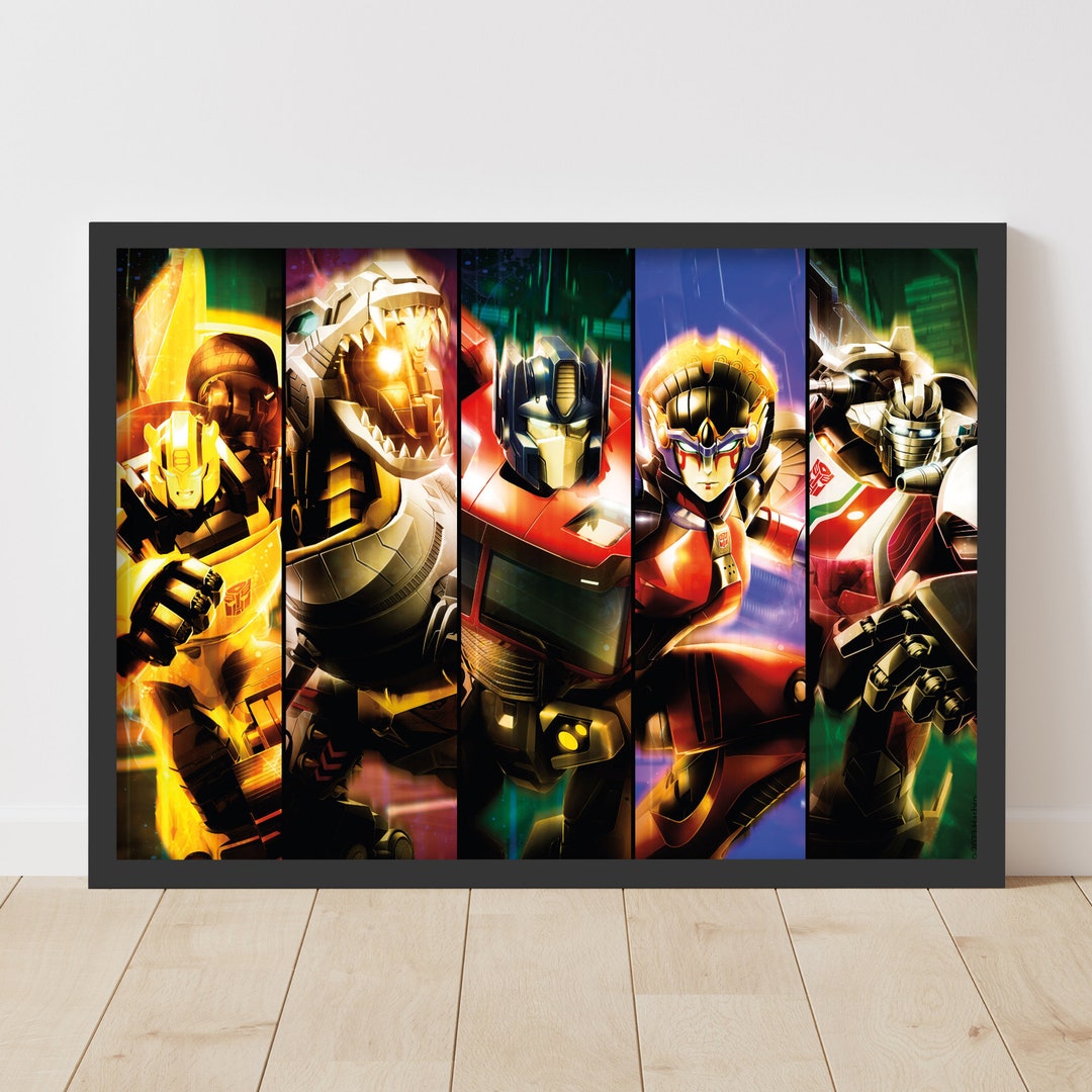 Transformers Print - Autobots Group Panels Wall Art Poster - Etsy