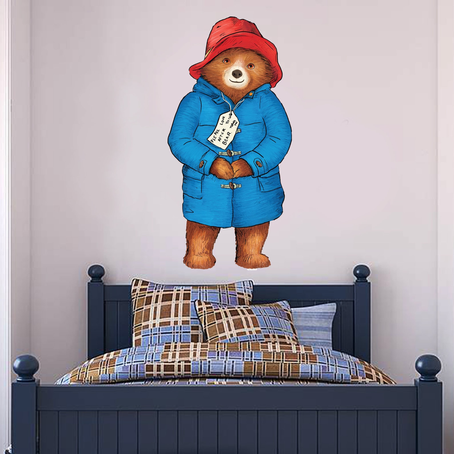 Paddington Bear Wall Sticker Paddington 001 - Etsy