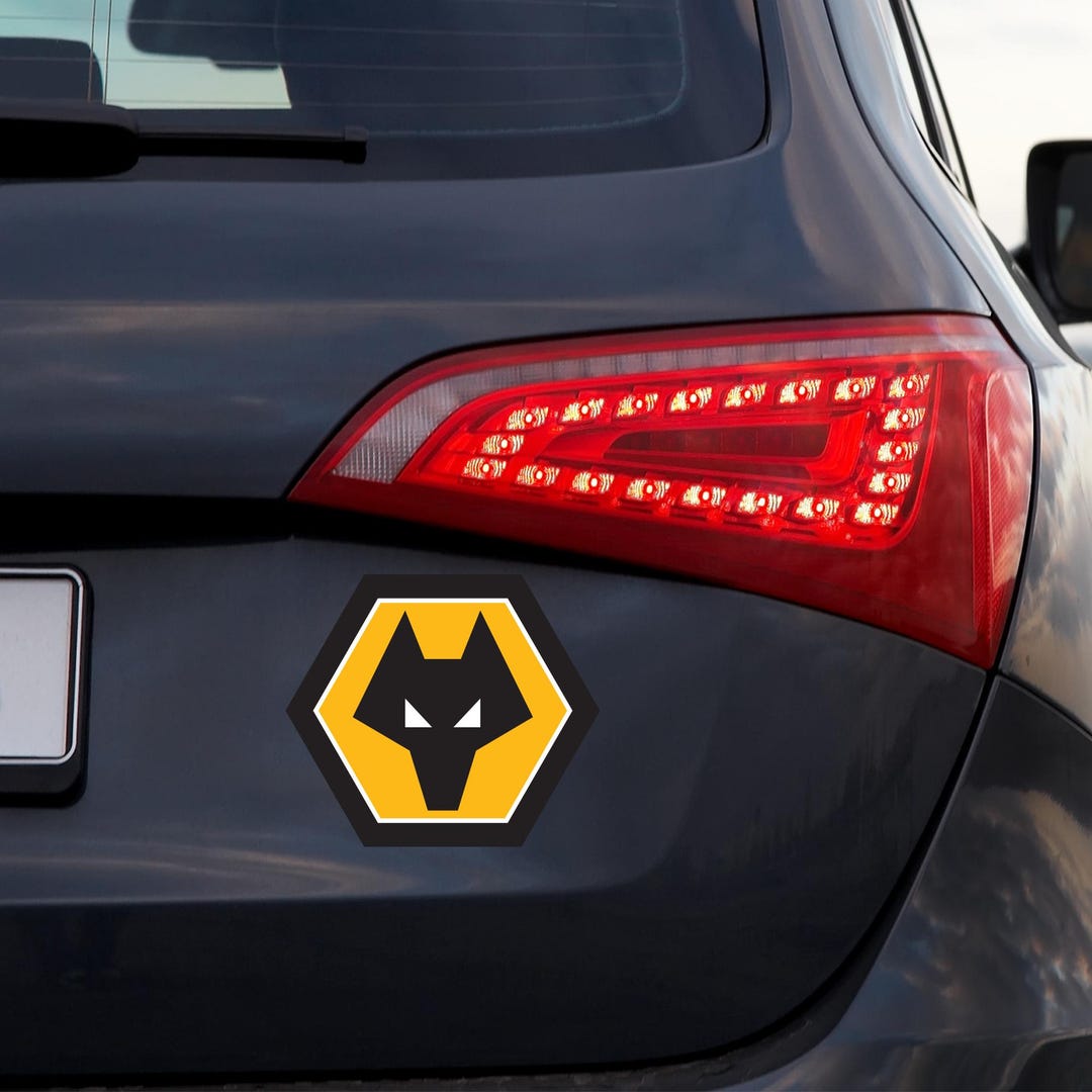 Wolves Football Club - Car Sticker Pack - Etsy