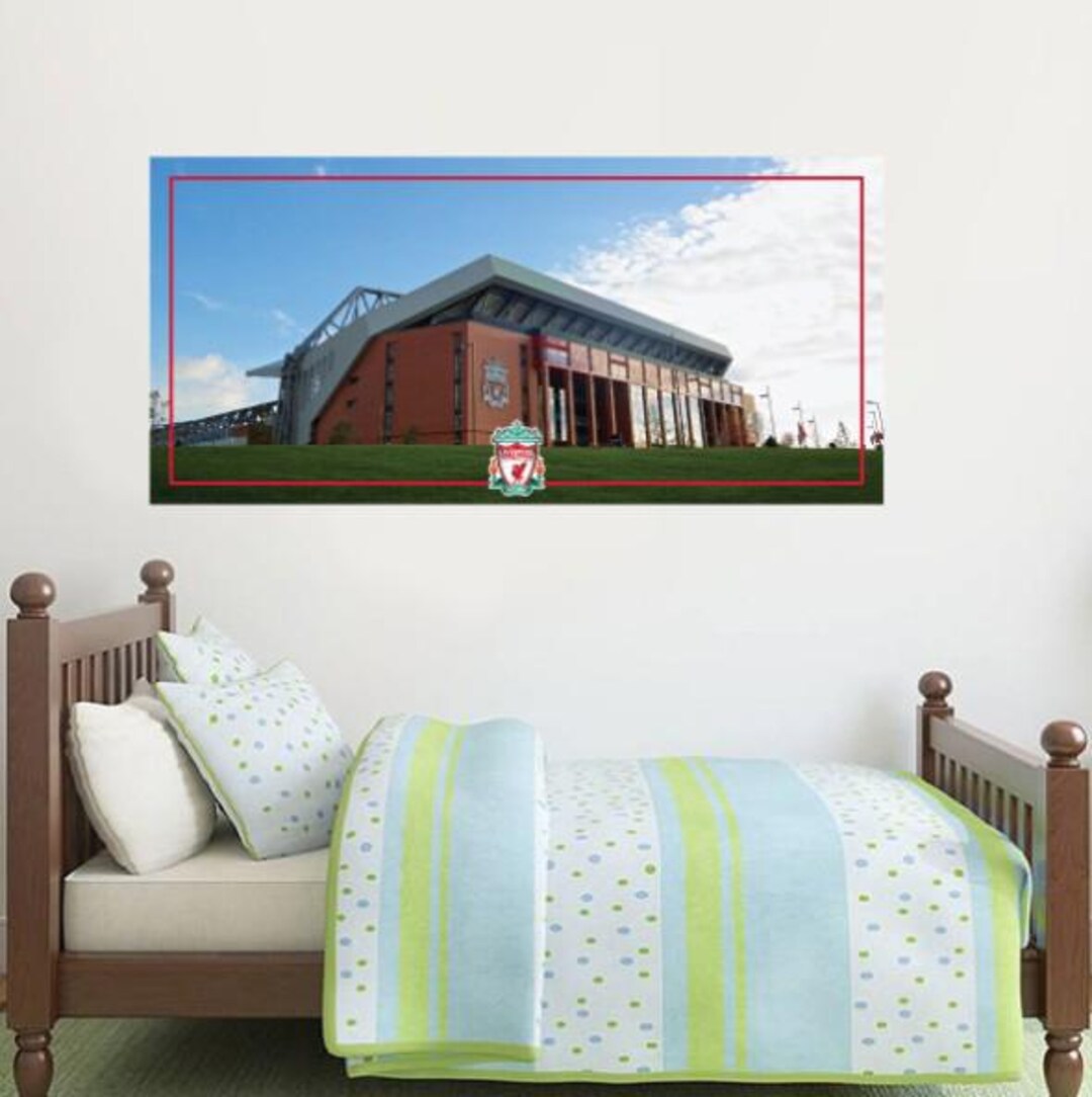 Liverpool Football Club - Anfield Stadium Mural - Etsy UK