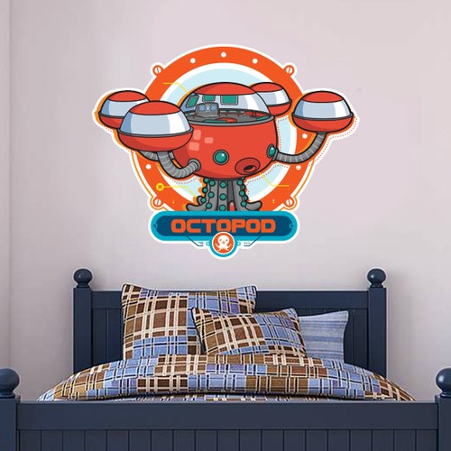 Official Octonauts Sunlight Zone Wall Sticker Mural Vinyl - Etsy