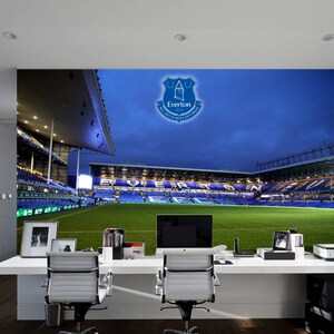 Everton FC - Goodison Park Stadium Full Wall Mural - Etsy UK