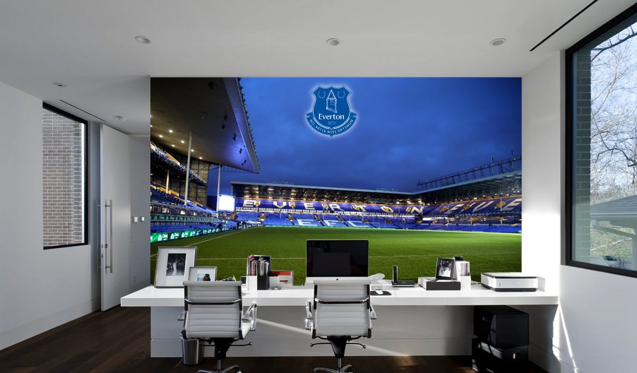 Everton FC - Goodison Park Stadium Full Wall Mural - Etsy UK