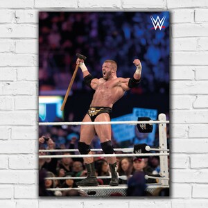 WWE Print - Triple H Poster Wrestling Wall Art - Etsy