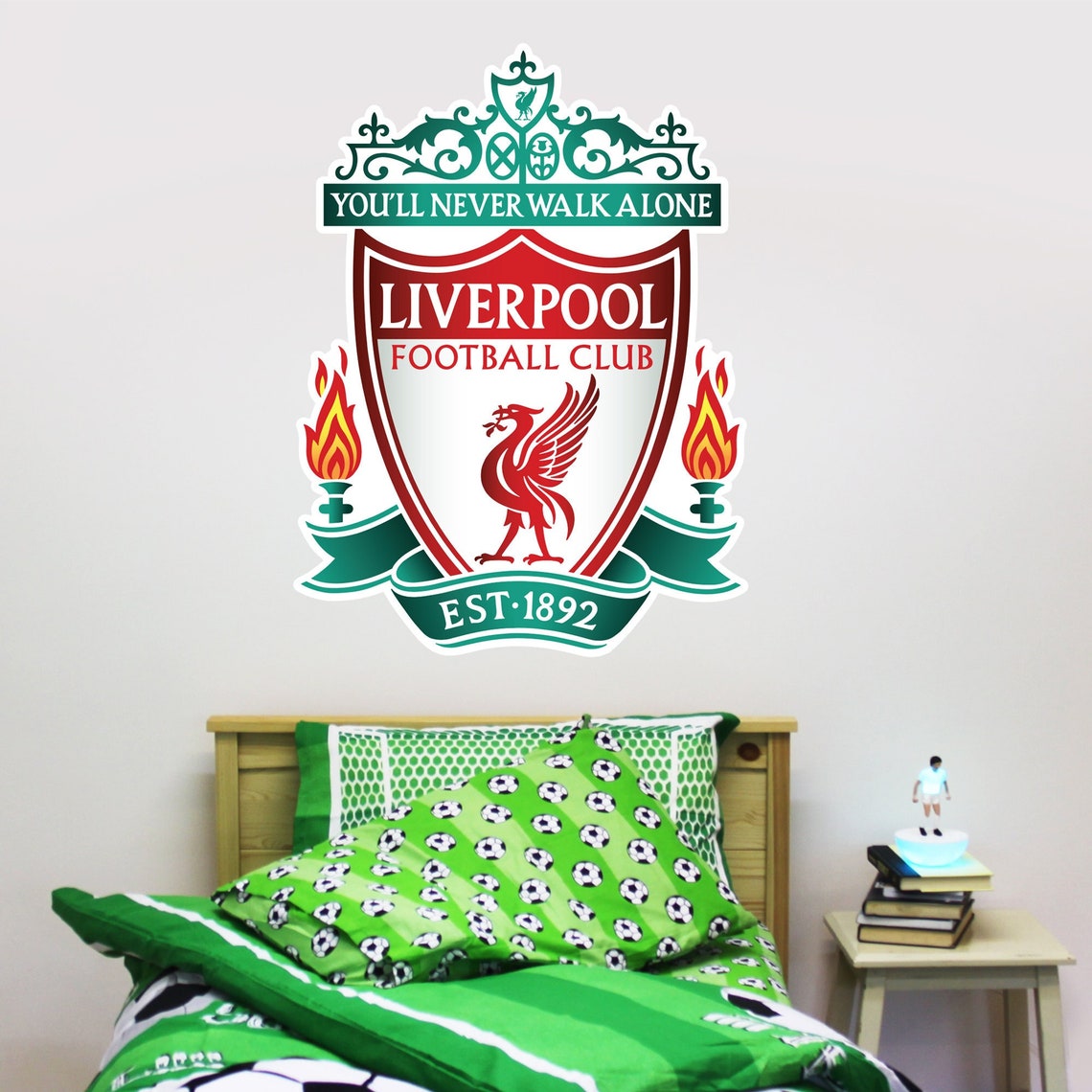 Liverpool Football Club Crest Wall Sticker LFC Decal Set - Etsy