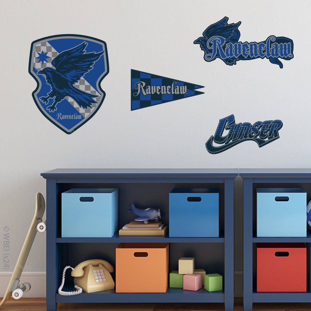 HARRY POTTER Wall Sticker – Ravenclaw House Pride Decal Set Wizarding ...