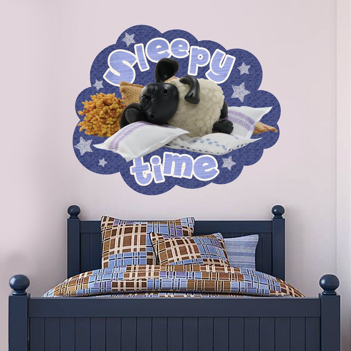 Timmy Time Wall Sticker Sleepy Time - Etsy
