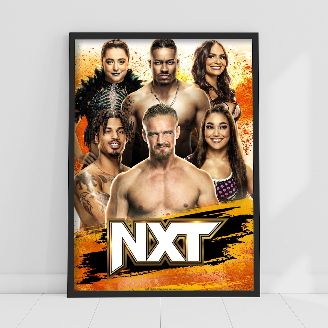 WWE Print - NXT Weekly Programming Poster Wrestling Wall Art - Etsy